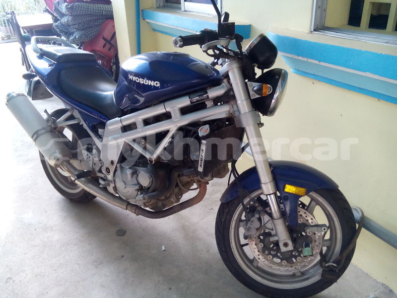 Buy used hyosung gt blue bike in kampot in kampot province - mykhmercar