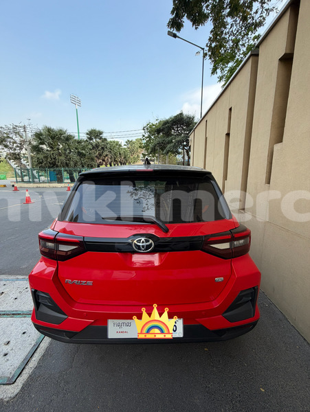 Buy used toyota rush red car in phnom penh in phnom penh - mykhmercar